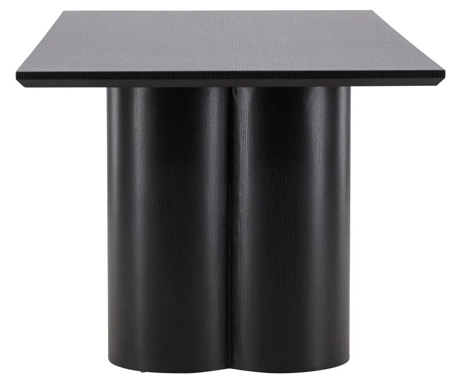 Jídelní stůl Olivia, černá, 210x100x76.5