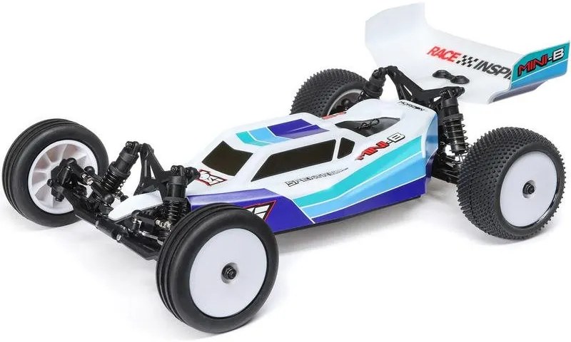 Losi mini-b 1:16 buggy brushless rtr modré