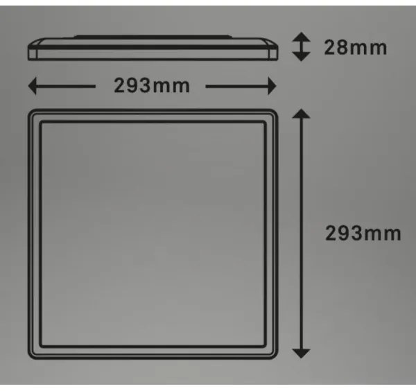 Briloner 7081-015 - LED Stmívatelné svítidlo SLIM LED/18W/230V 2700-6500K + DO