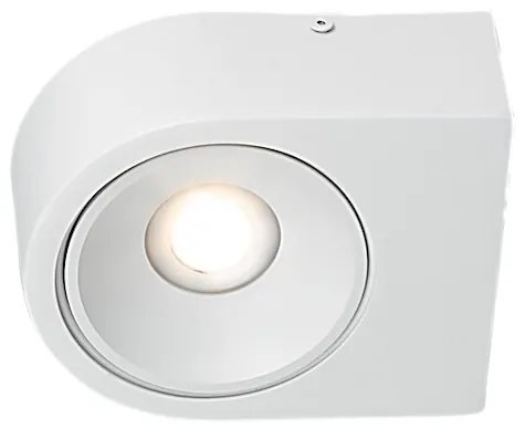 Nástěnné svítidlo Luce, 1x bílé kovové stínítko, w