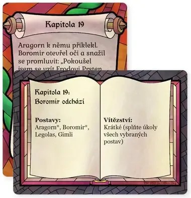 Asmodee Pán prstenů: Dvě věže - Štychová karetní hra