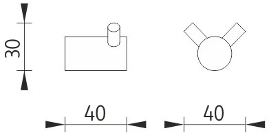Nimco Háček dvojitý BORMO - BR 11053-26