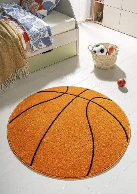 Koberec BOND KIDS BASKETBALL kruh