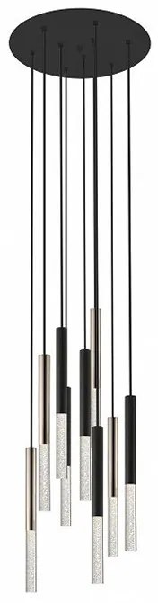 Designové stropní svítidlo One 8 černé