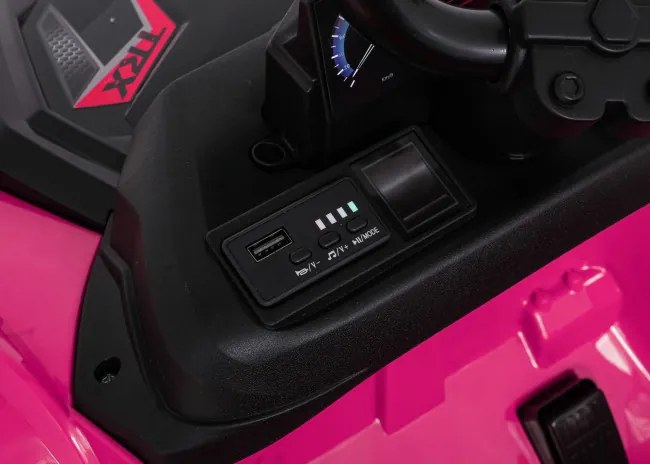 Elektrická čtyřkolka Quad Sport TX 4×4 růžová