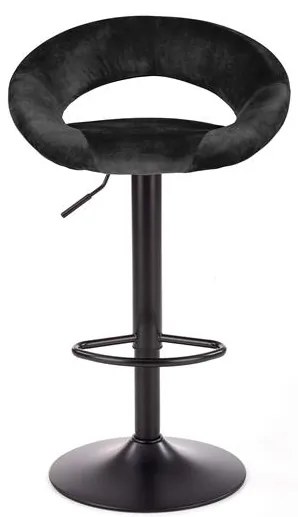 HALMAR H102 barová židle černá