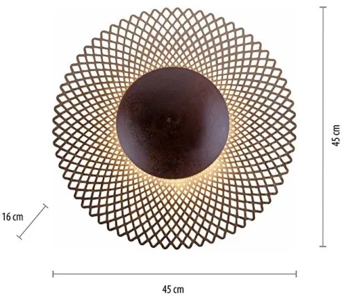 Paul Neuhaus 6551-48 - LED Stmívatelné stropní svítidlo NEVIS LED/18W/230V