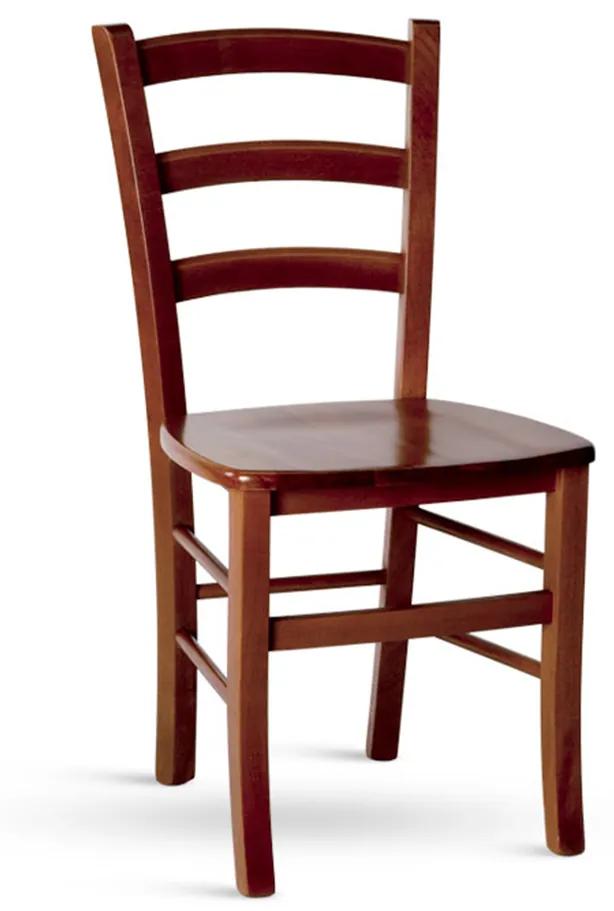 Židle VENEZIA masiv Odstín: Tmavě Hnědá