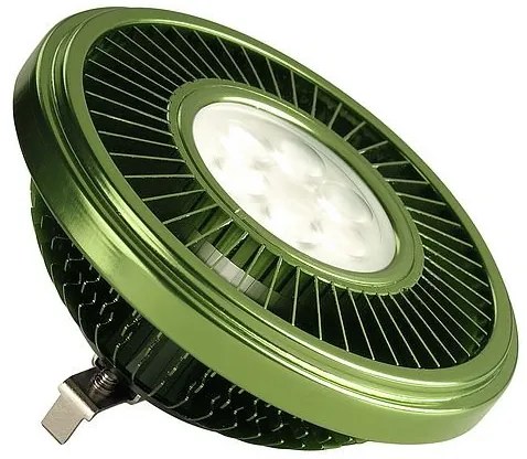 LA 570612 LED QRB111 žárovka, zelená, 19,5 W, 30°, 2700K, stmívatelná - BIG WHITE