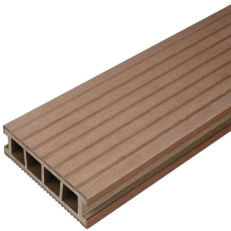 Kompozitní Terasove Prkno Bergdeck Kaštan 2400x150x25mm