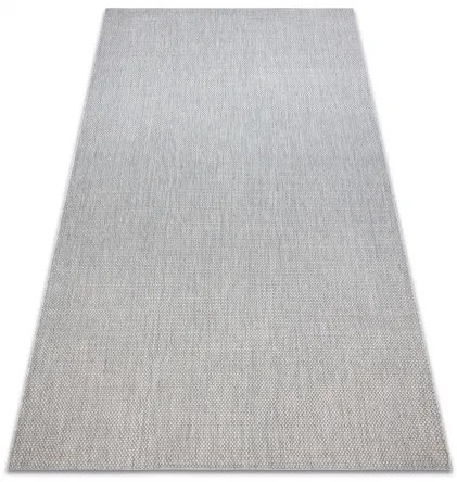 koberec FLAT 48663/037 SISAL stříbro HLADKÝ velikost 200x290 cm | krásné koberce cz
