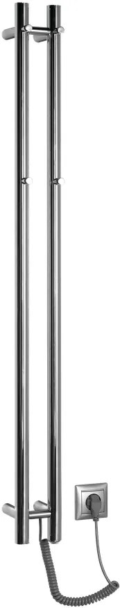Sapho Sapho, PAPINADO elektrický sušák ručníků, 109x1200mm, 40W, chrom, ER740
