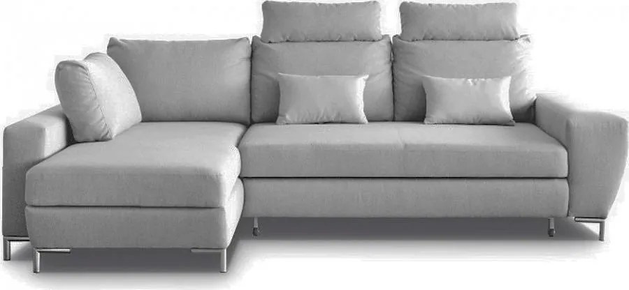 Casarredo - Komfort nábytek Rohová sedací souprava FAUNA I rozkládaci s úložným prostorem, výběr látek SK1 | Umístění rohu: roh na levé straně (viz obrázek),potah: aura 16