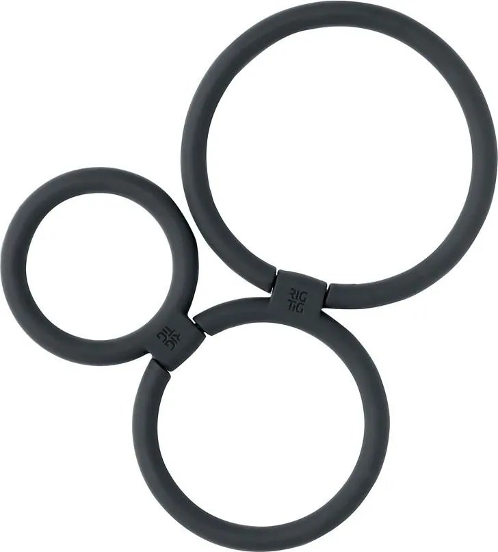 Silikonová podložka pod hrnec ø 13 cm Circles – RIG-TIG
