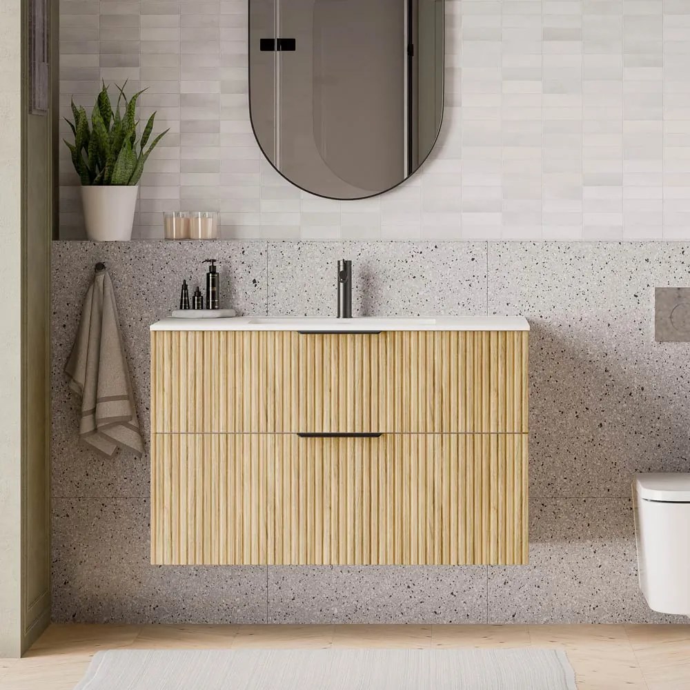 Duravit umyvadlo s umyvadlovou skříňkou TIM 100 cm