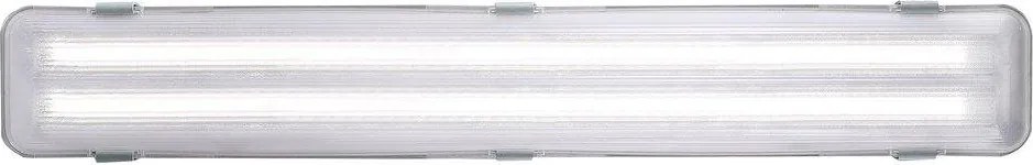 NOR 27586101 Přisazené pracovní LED svítidlo Works IP65 2x9W LED šedá čirá - NORDLUX