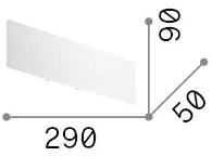 LED nástěnné svítidlo Ideal LUX Zig Zag 12W 3000K 179315