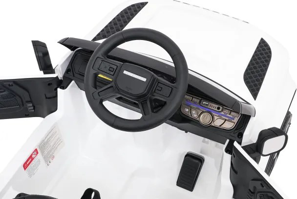 Elektrické autíčko Land Rover Defender bílé