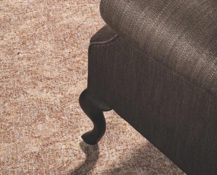 SPOLTEX Metrážový koberec SIGNAL 48 BARVA: Hnědá, ŠÍŘKA: 4 m