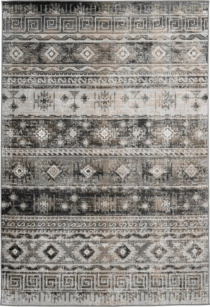 XXXLutz NAPLOCHO TKANÝ KOBEREC, 80/150 cm šedá Kayoom - Online Only koberce & rohožky - 005937077154