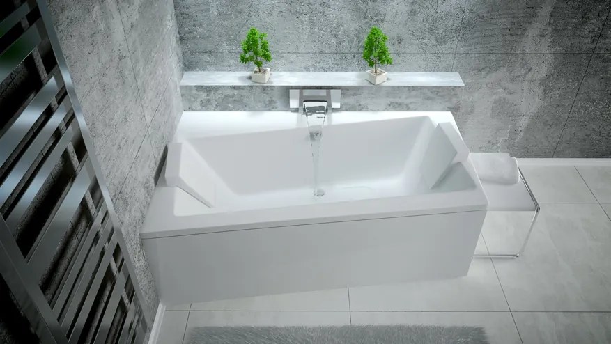 NIKIDO - B Akrylátová vana INFINITY levá 150x90, 160x100, 170x110 Velikost: 150x90