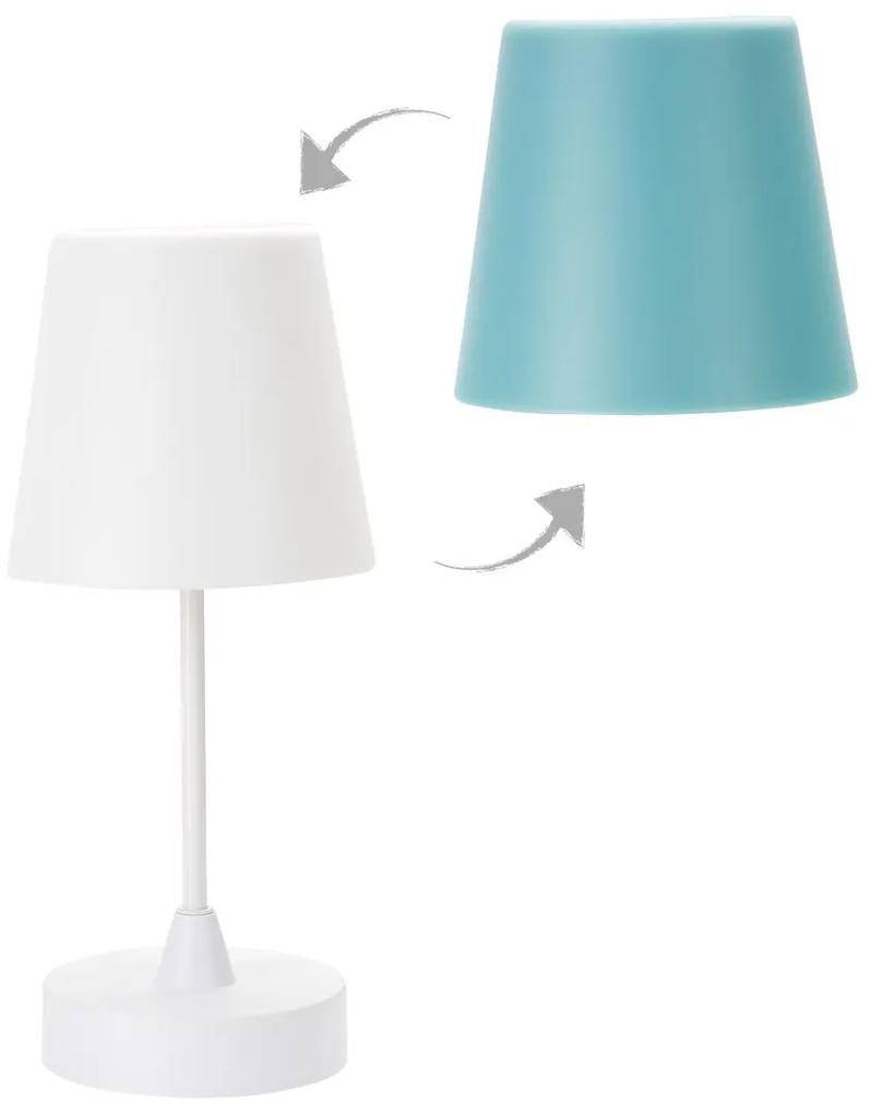 LIVARNOLUX® Bezdrátová stolní lampa (modrá), Barva: modrá - 4002707352495