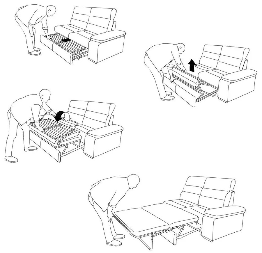 Pohovka Korfu | ROZKLÁDACÍ | VÝBĚR TKANIN