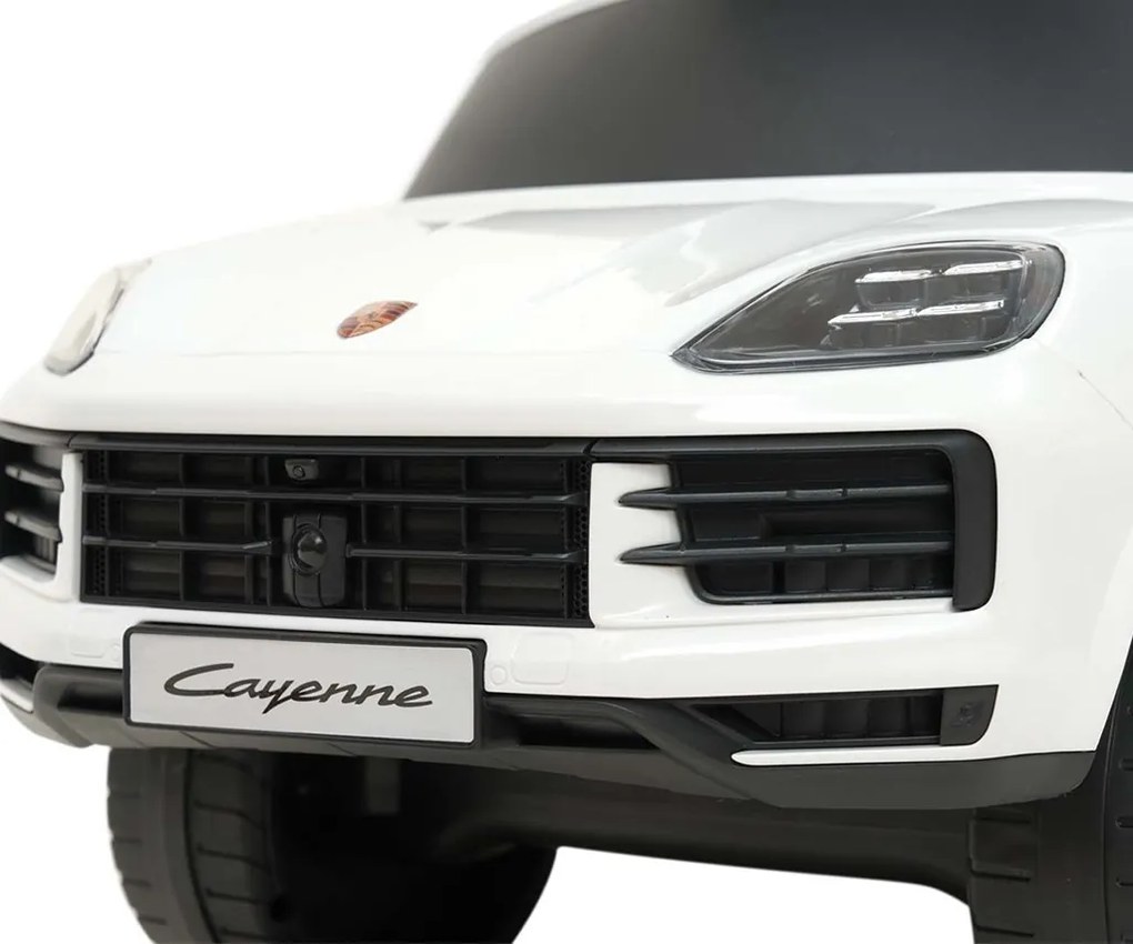 Dětské odrážedlo s vodící tyčí Milly Mally Porsche Cayenne white