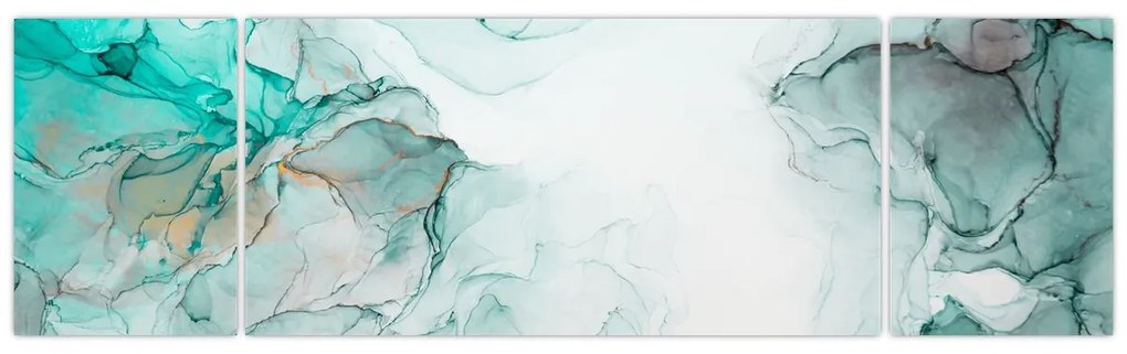 Obraz - Inkoustová abstrakce 2 (170x50 cm)