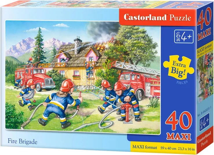 Tomido Puzzle 40 el. MAXI Fire Brigade