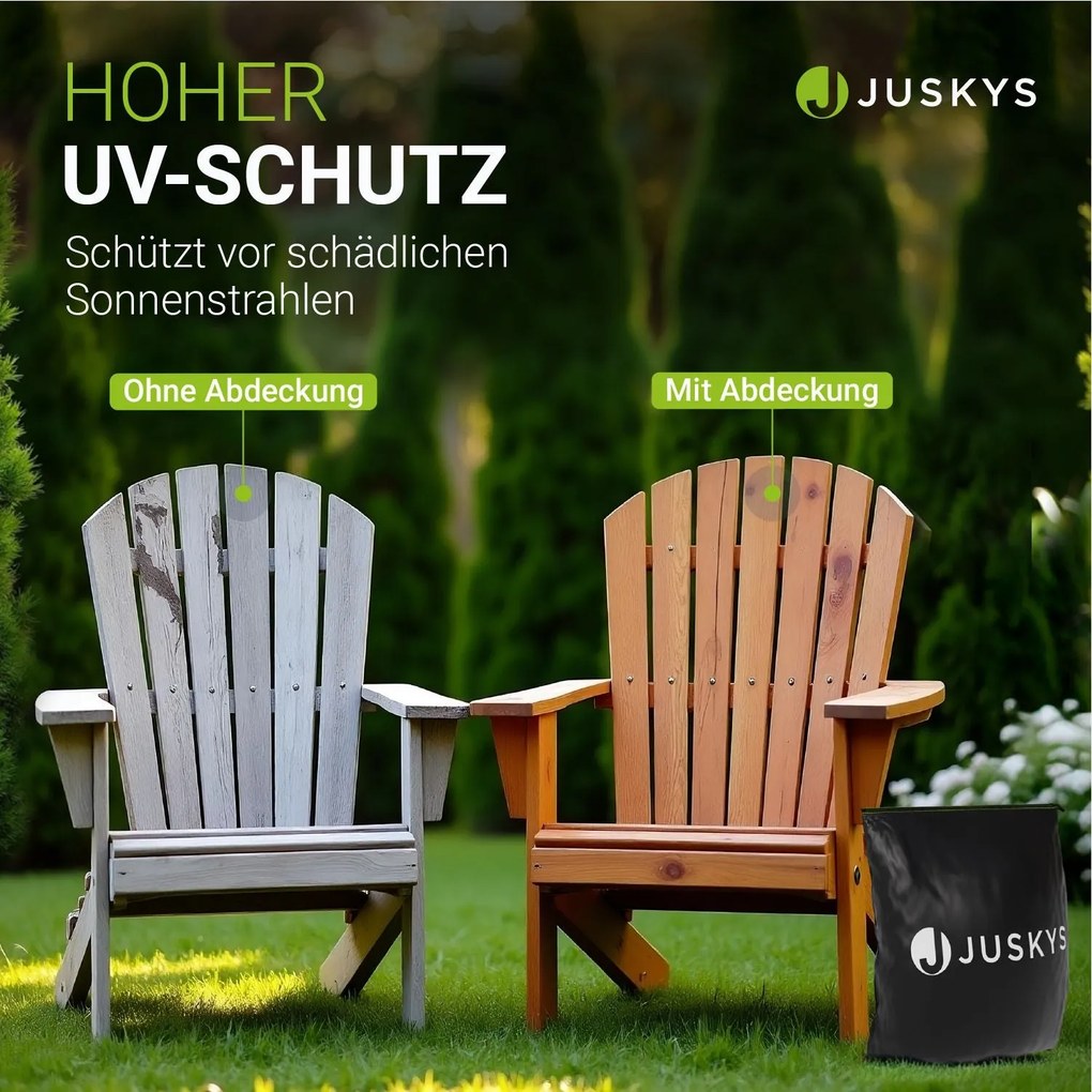 Juskys Krycí plachta na zahradní nábytek CoverSafe Pro Velikost: 250 × 210 × 90 cm