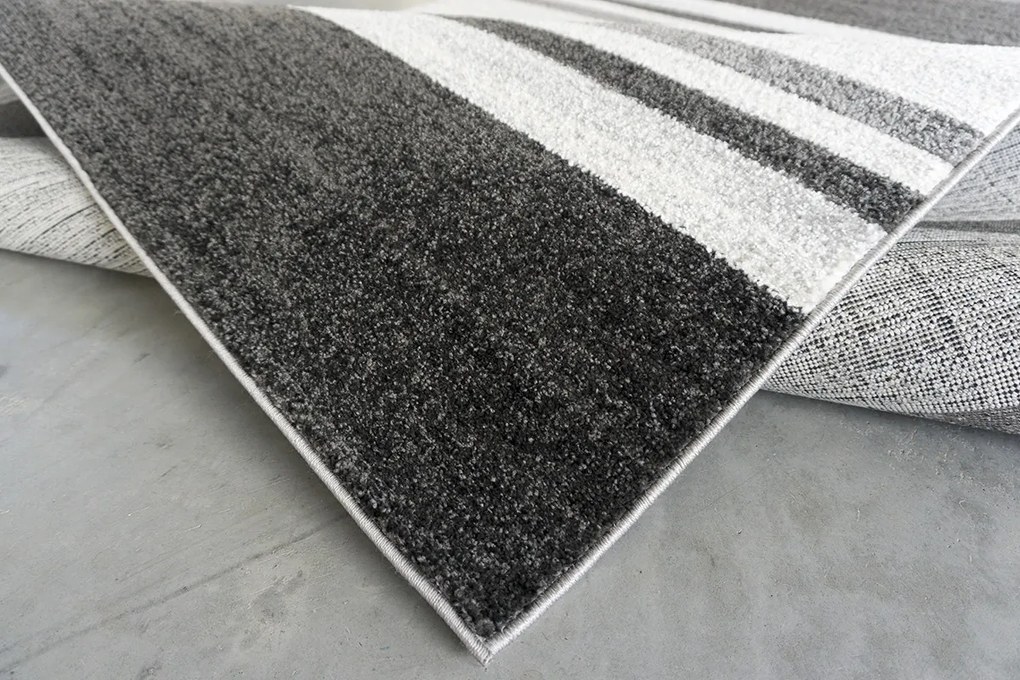 Berfin Dywany, Kusový koberec Maksim 8602 Grey, 120x180, šedá, chodba / předsíň