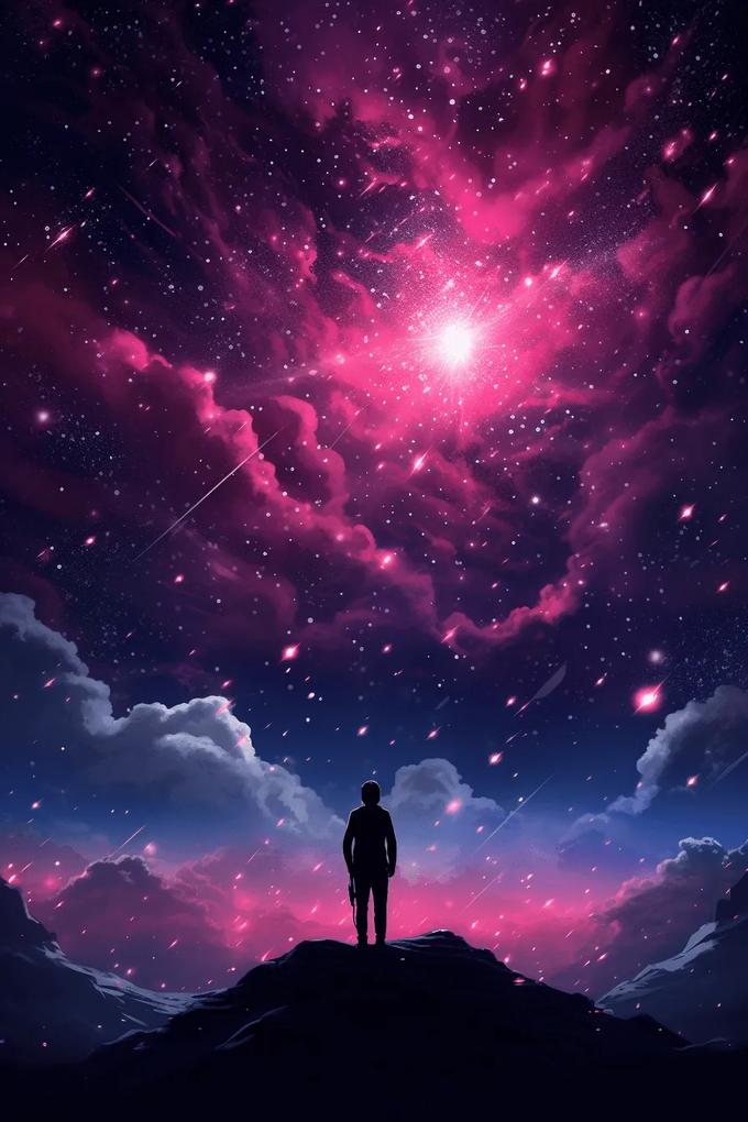 Plakát - Světlo vesmírného roje - Série - Vesmírná touha