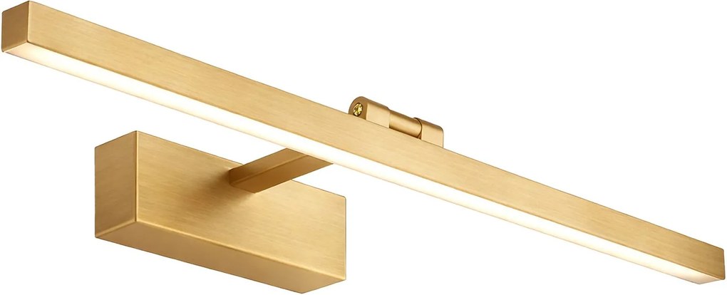 Toolight APP1864-1W, koupelnová LED svítilna, 600 mm, broušená ocel, OSW-66020