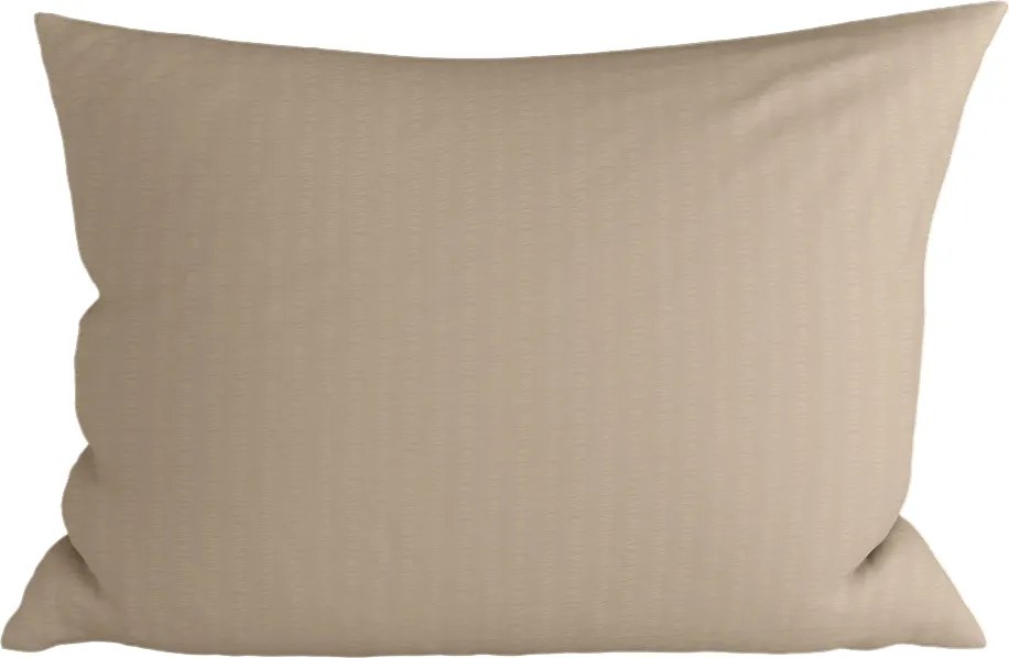 Krepový povlak na polštář DENYX BLEND 70x90 cm světle hnědý