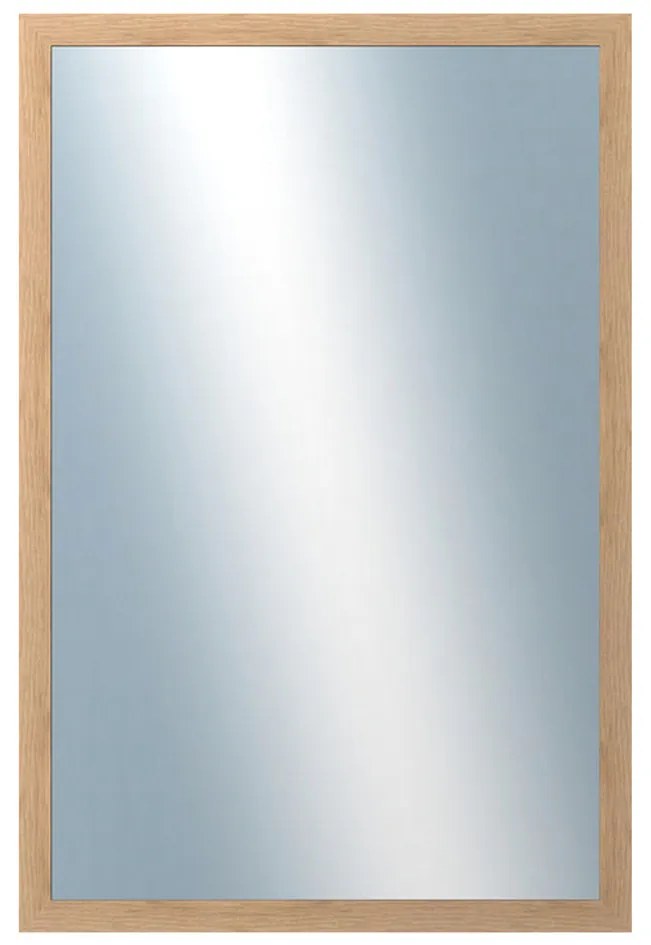DANTIK - Zarámované zrcadlo - rozměr s rámem cca 40x60 cm z lišty KASSETTE dub (2863)