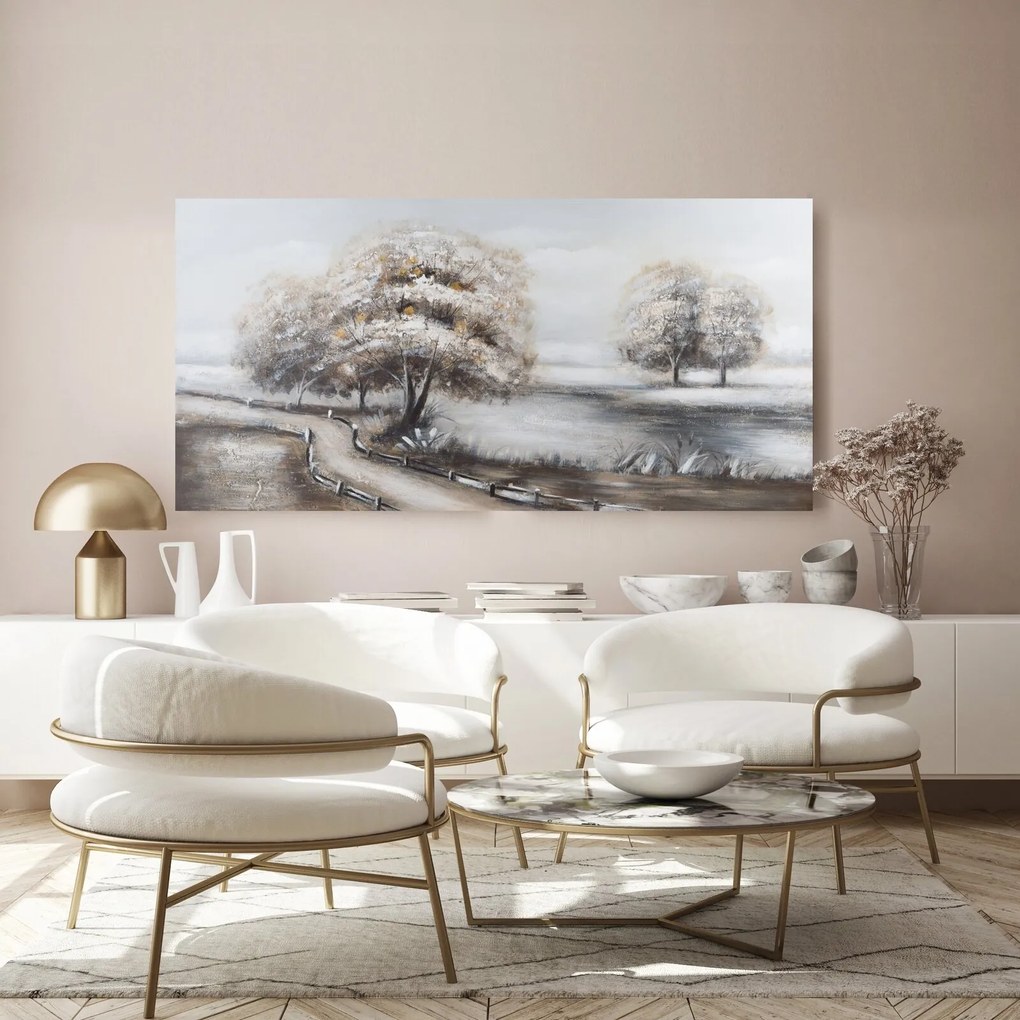 RUČNĚ MALOVANÝ OBRAZ 581B 120X60 CM