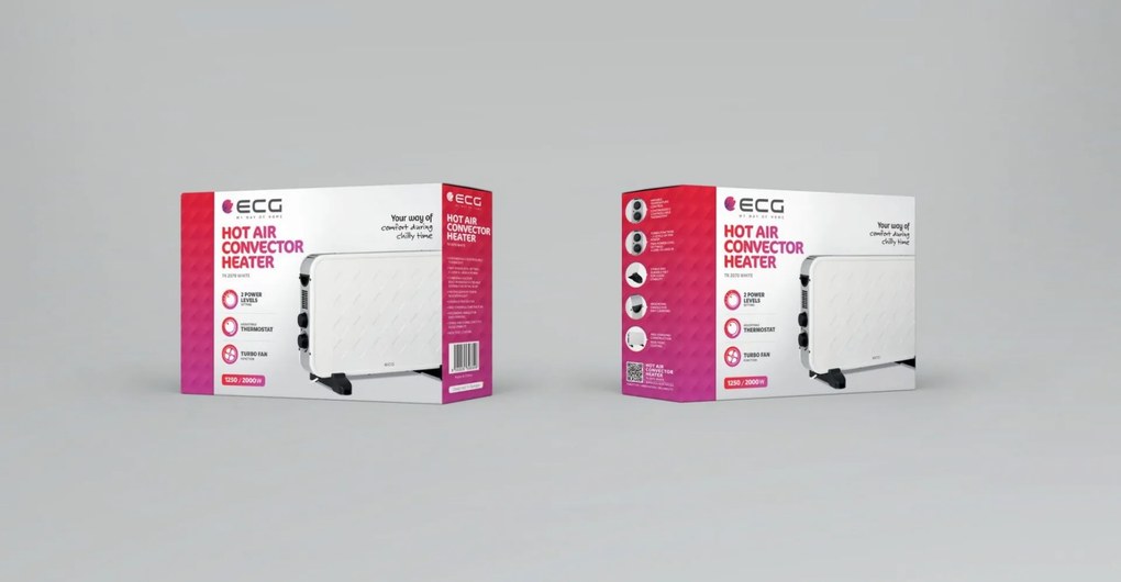 ECG TK 2070 White