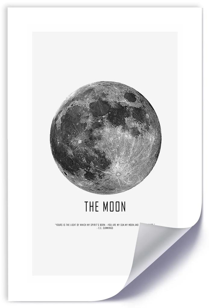 Gario Plakát Měsíc Barva rámu: Bez rámu, Rozměry: 40 x 60 cm