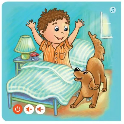 Albi Kouzelné čtení - Minikniha pro nejmenší - Denní činnosti