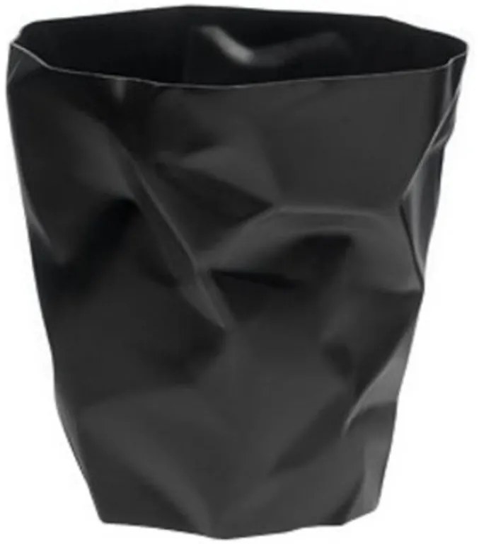 Odpadkový koš Crum, černá