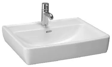 Laufen Pro - Umyvadlo, 60x48 cm, 1 otvor pro baterii, bílá H8179520001041