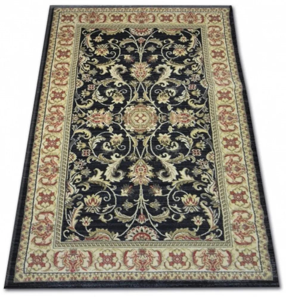 Kusový koberec Jane černý, Velikosti 133x190cm