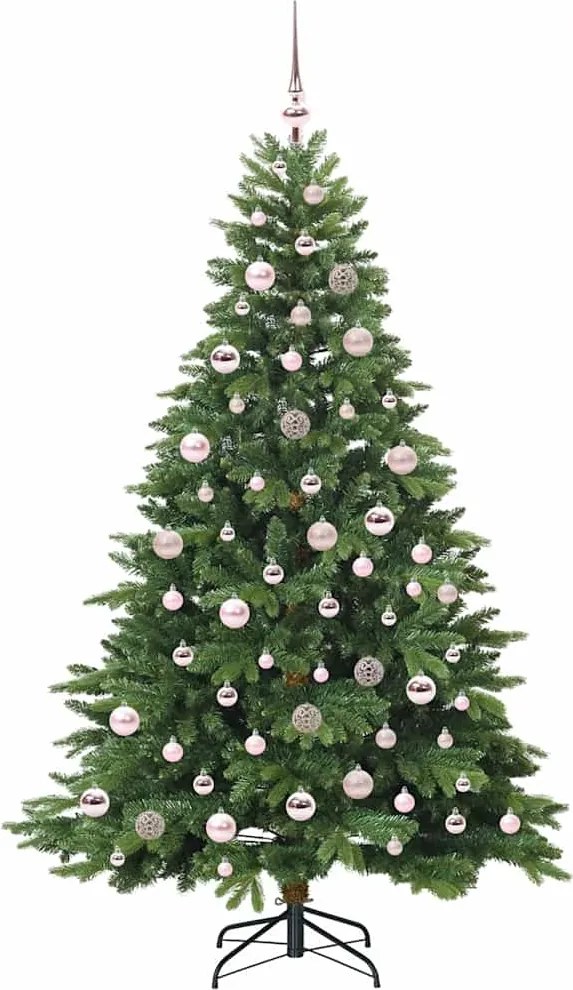 Umělý vánoční stromeček s stojanem Zelená 180 cm PE a PVC 3397551