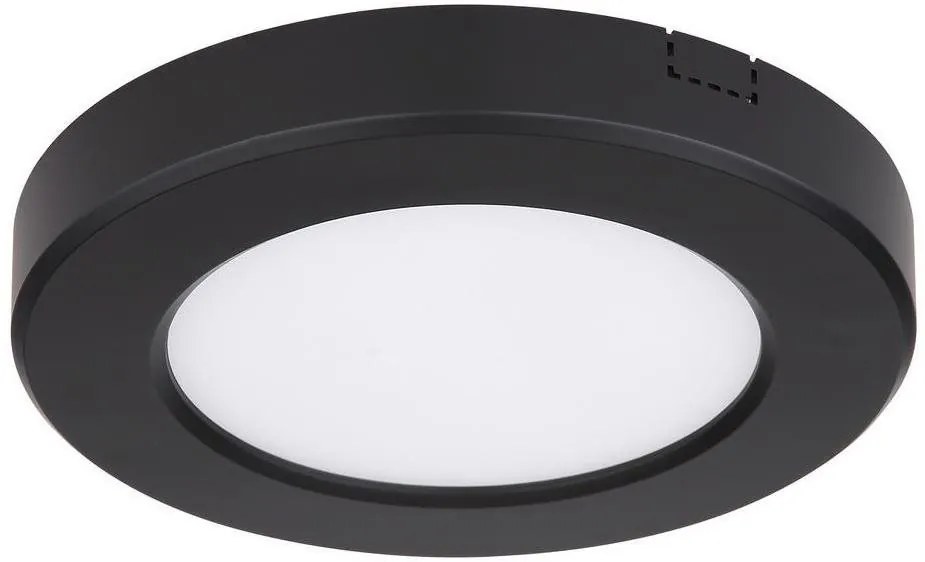 Globo 12379-6b led stropní svítidlo lasse 1x6w | 400lm | 3000-4000-6500k - černá