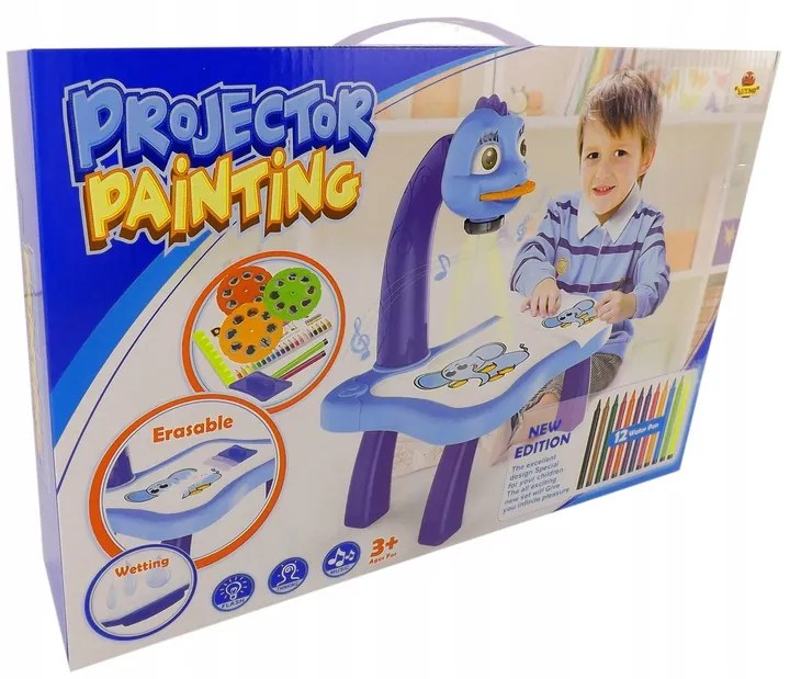 RKToys Projektor na malování Dino Blue