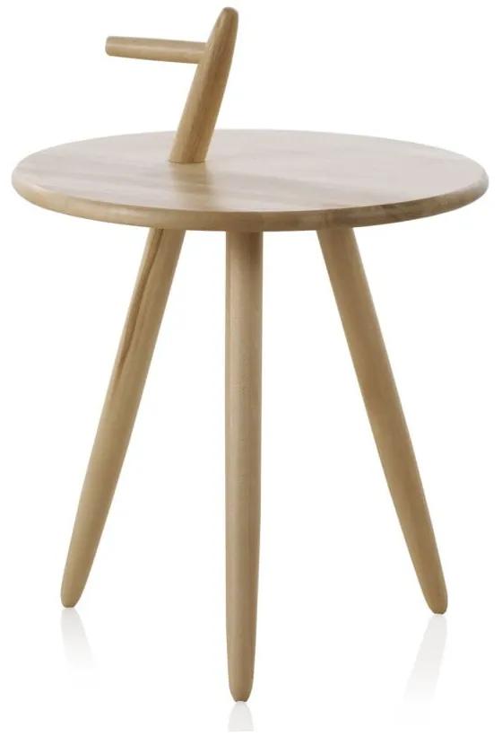 BonamiPříruční stolek z březového dřeva Geese Pure, výška 60 cm