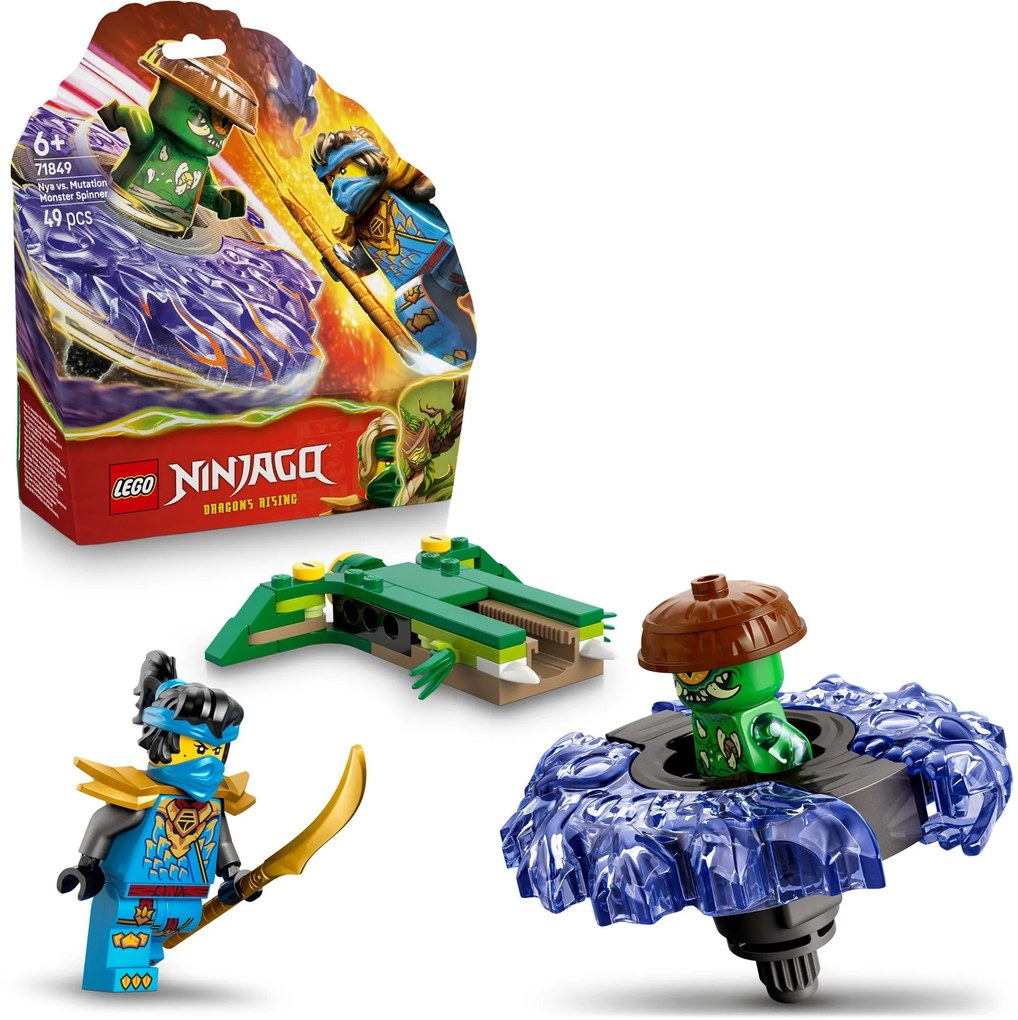Lego® ninjago® 71849 nya vs. spinner zmutované příšery 5702018033982