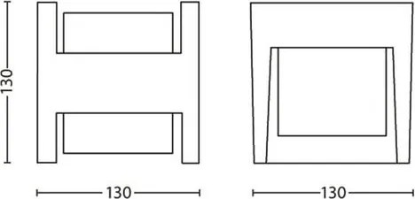 PH 16459/93/16 Arbour SVÍTIDLO VENKOVNÍ 16459/93/16 - Philips (915005193701)
