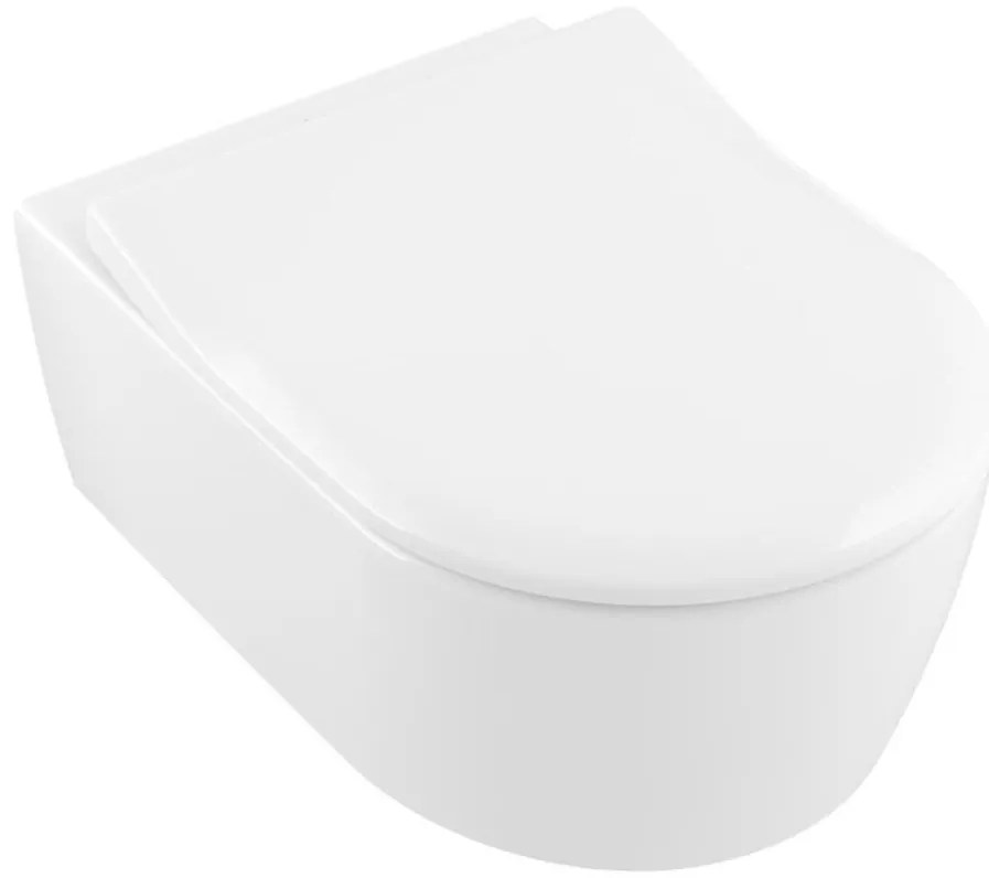 Villeroy & Boch 5656RSR1 - Závěsné WC s prkénkem SoftClose AVENTO keramika/bílá